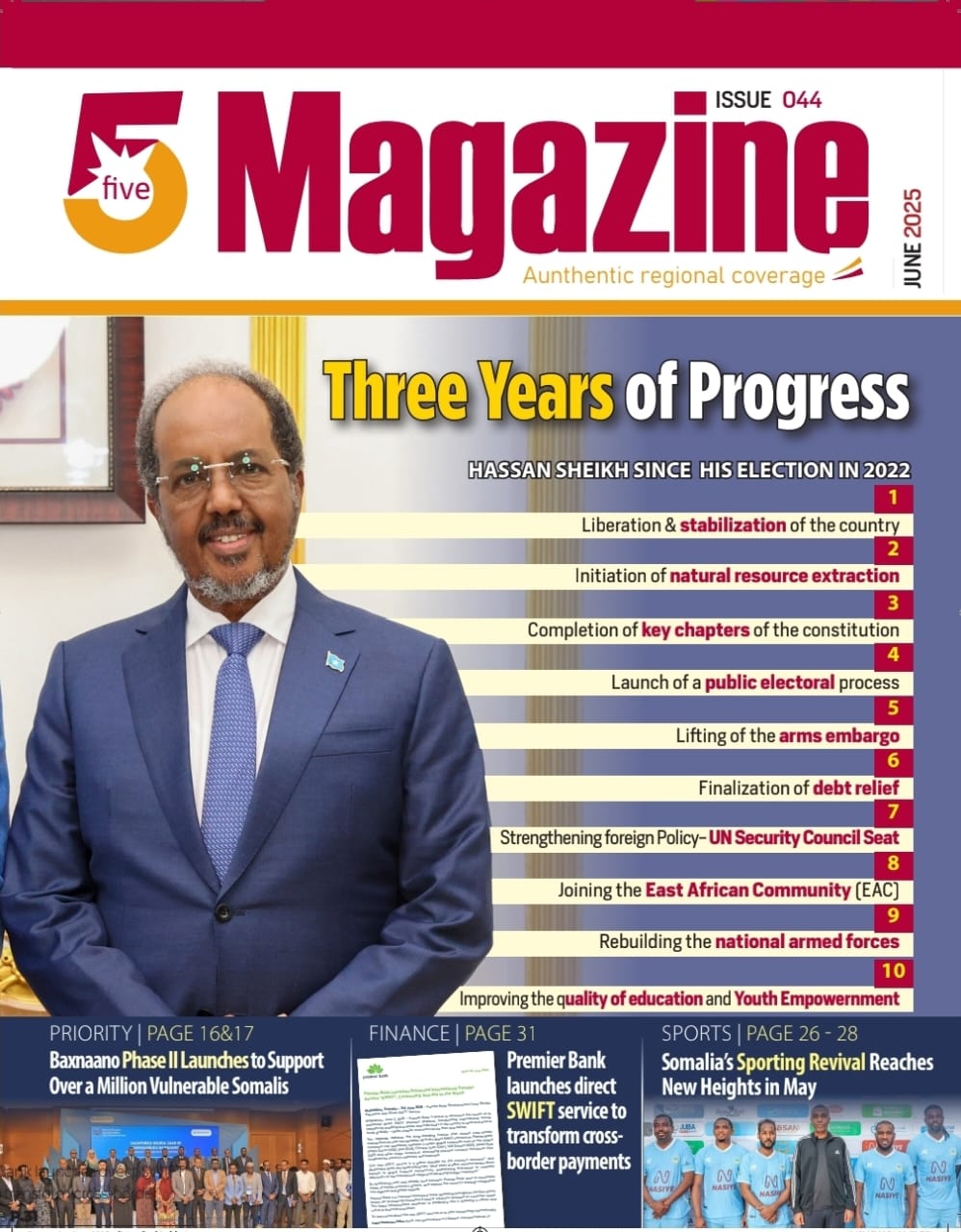 5-Magazine Issue 044 - Fivesomali.com